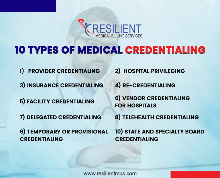 10 Types of Medical Credentialing Every Provider Know